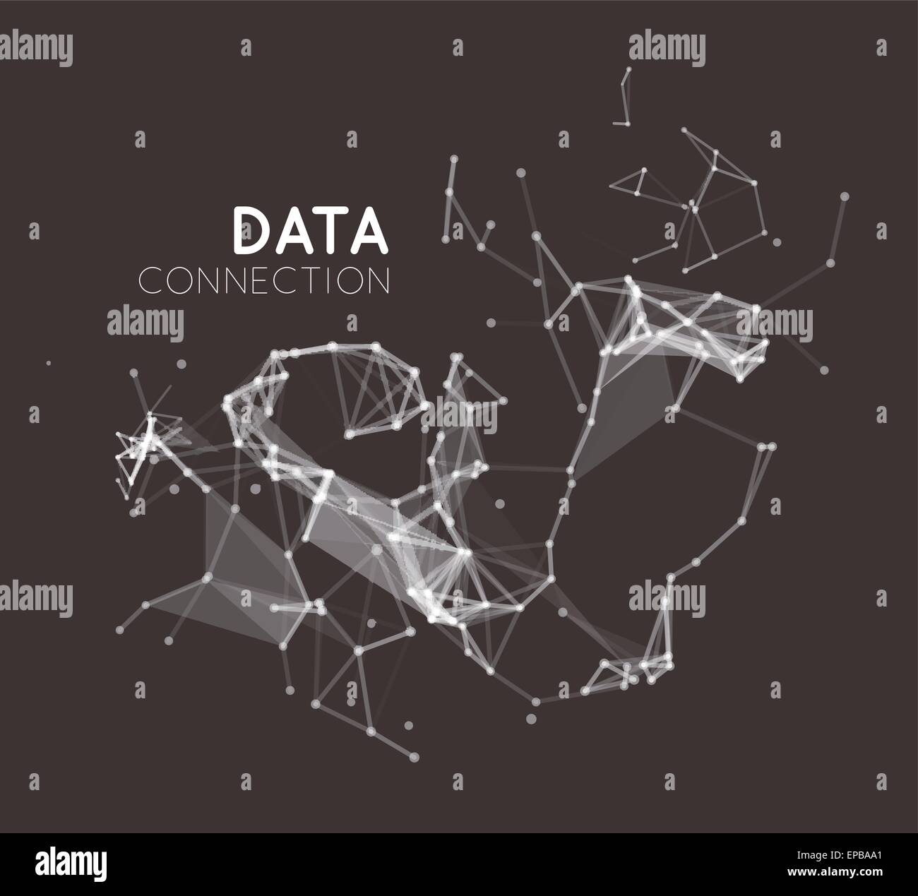 Abstract Network Connection Background Stock Vector Image And Art Alamy