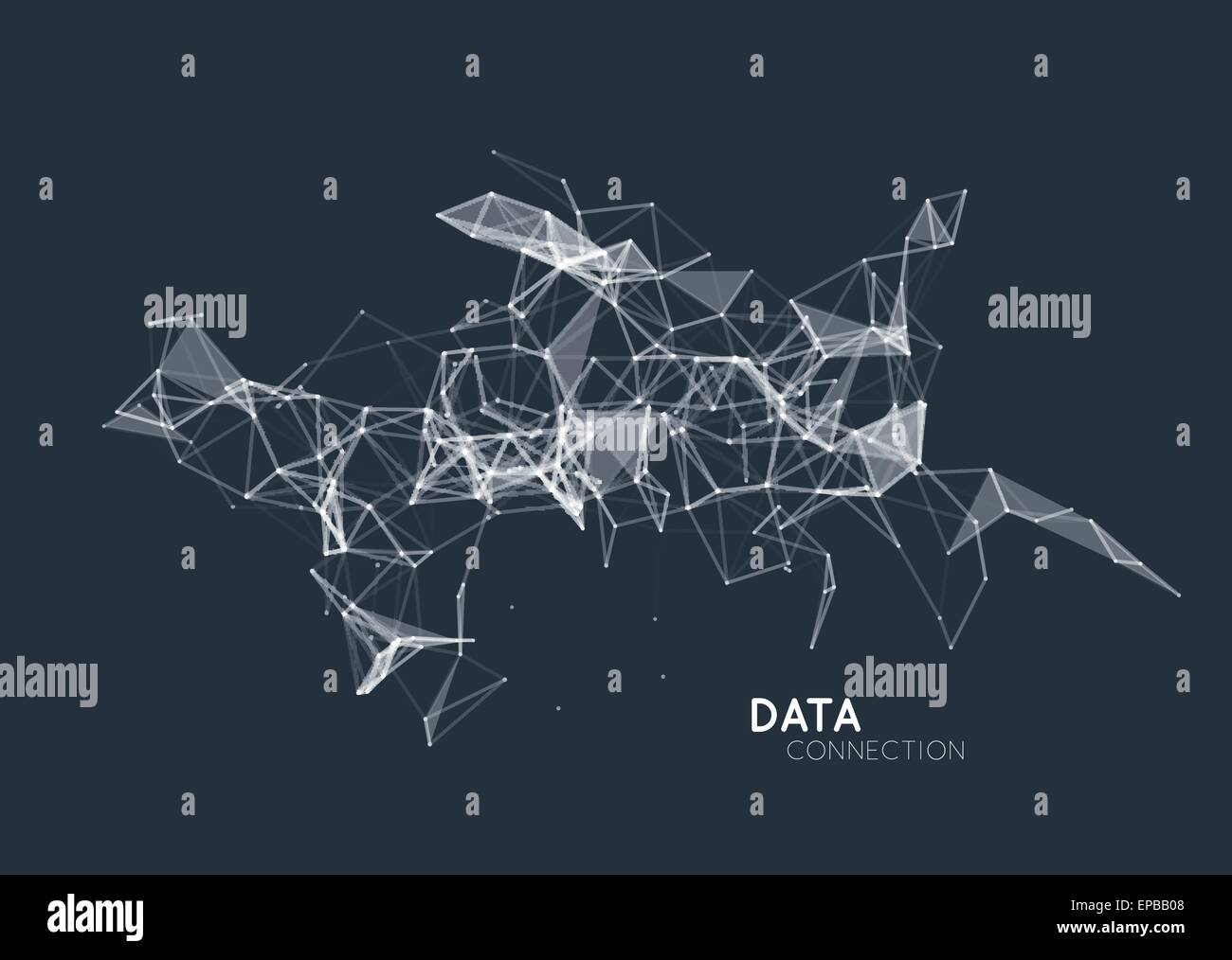 Abstract Network Connection Background Stock Vector Image And Art Alamy