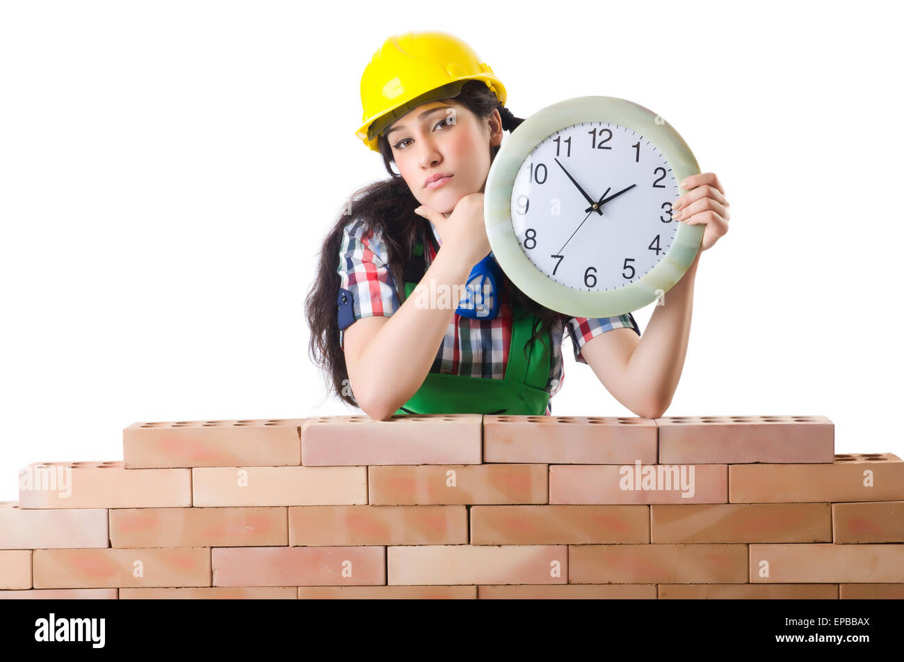 Concept of delay in construction Stock Photo - Alamy