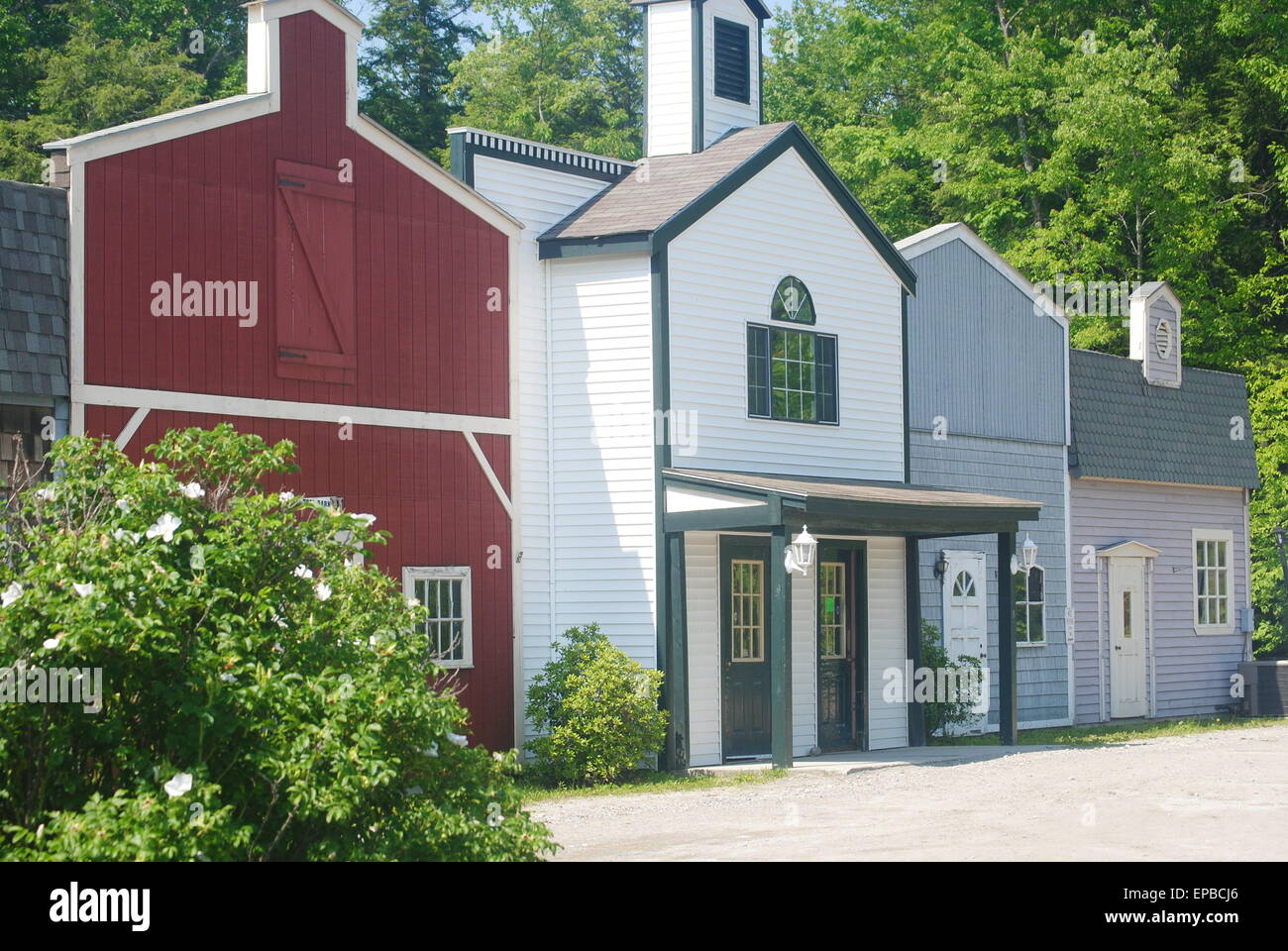 Old buildings in a row Stock Photo - Alamy