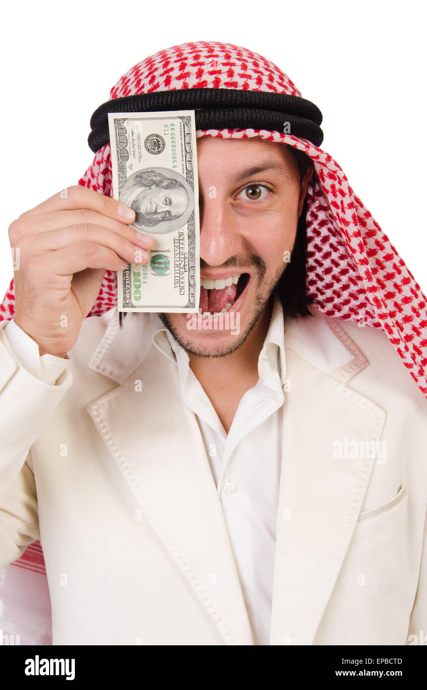 Arab man in diversity concept Stock Photo - Alamy