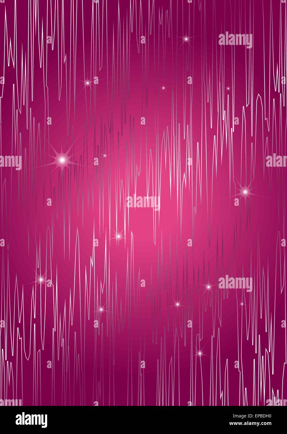 Sparkling abstract curves on purple background Stock Vector Image & Art ...