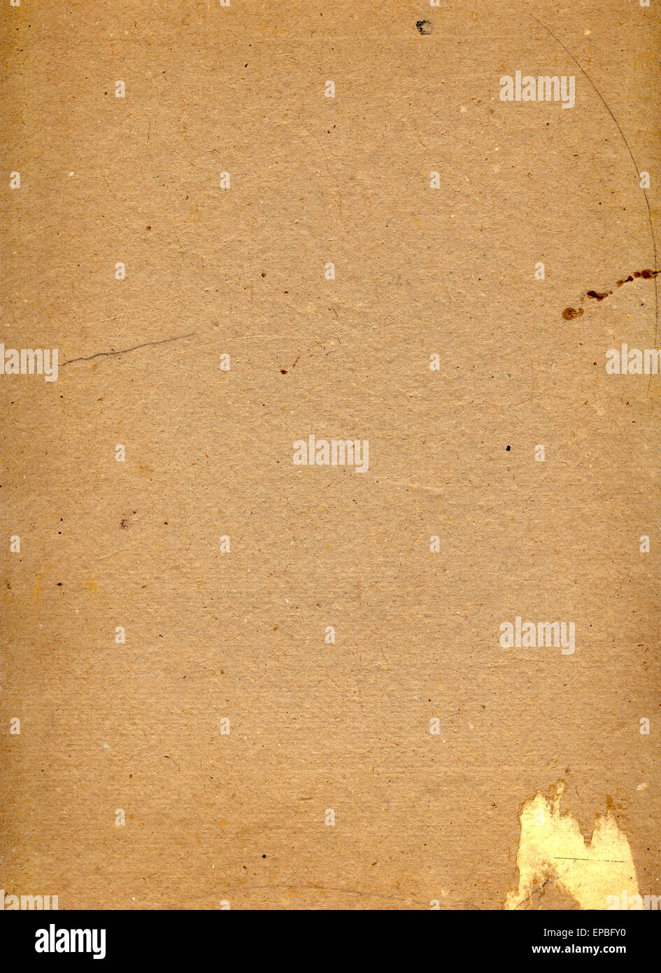 Old grunge cardboard sheet of paper for design Stock Photo - Alamy