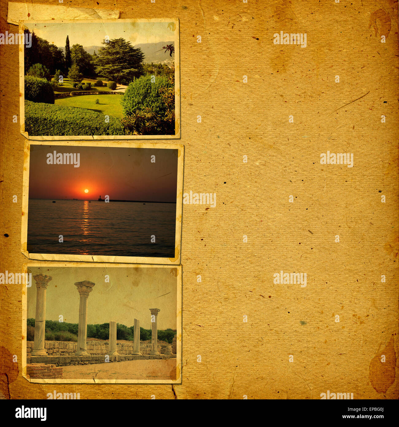 Old black and white postcards hi-res stock photography and images - Alamy