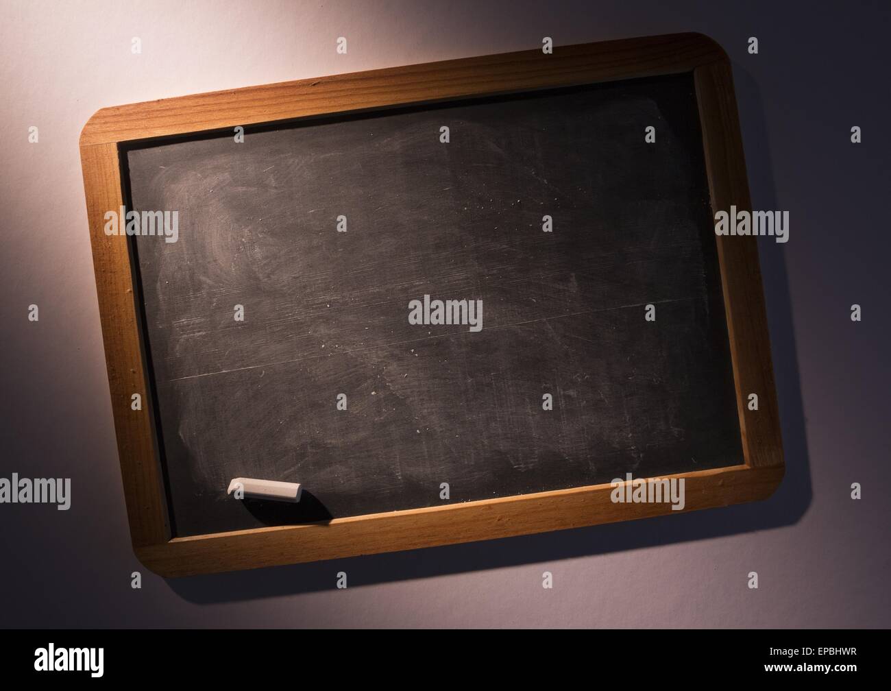 Chalkboard with chalk Stock Photo - Alamy