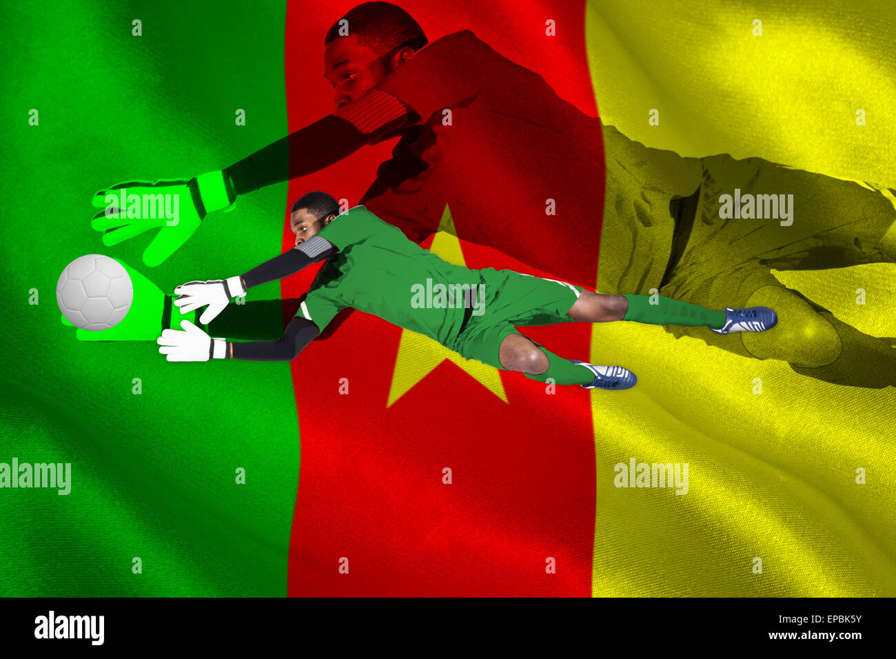 Goalie making a save hi-res stock photography and images - Alamy