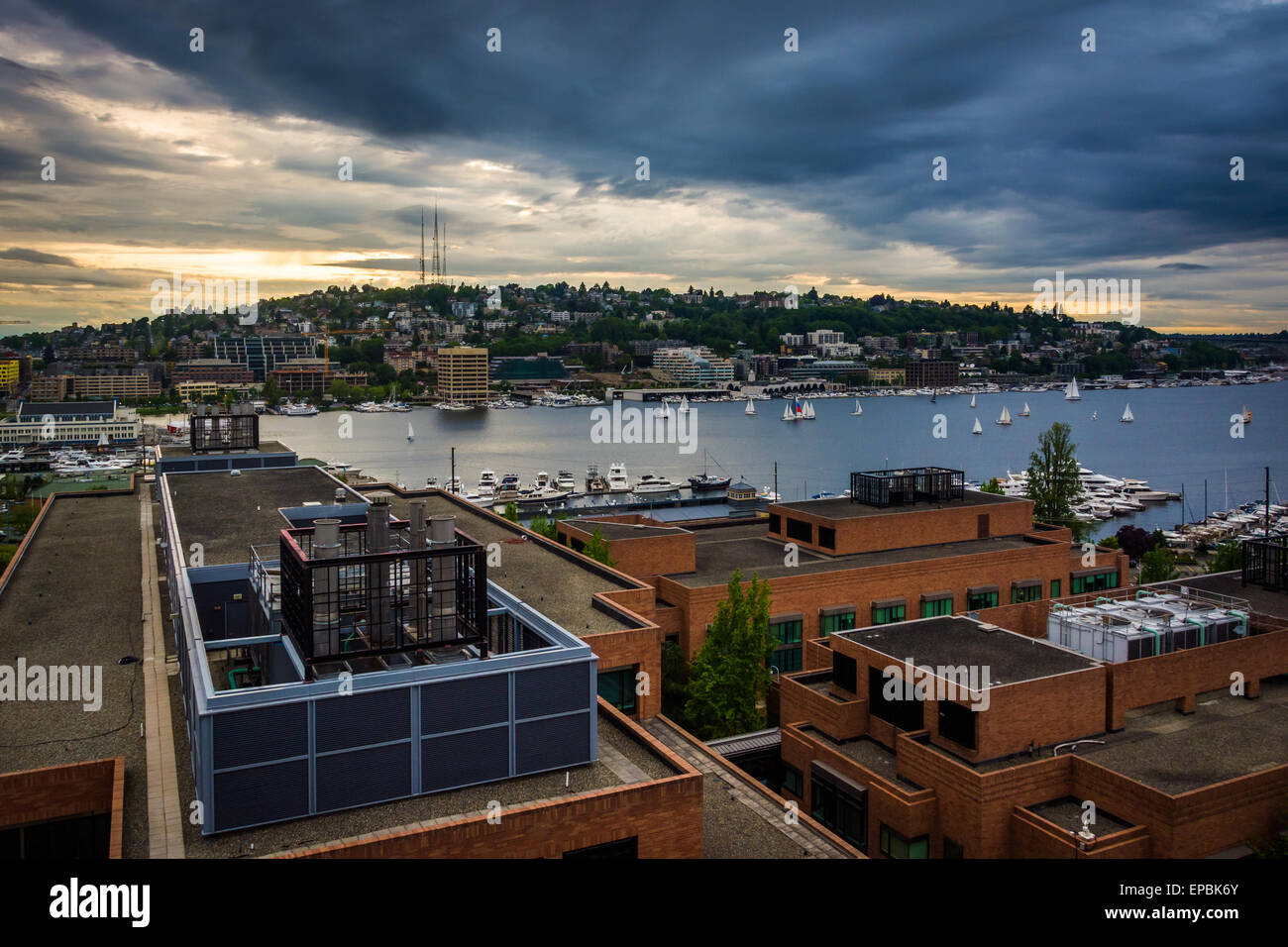 Seattle lake washington boulevard hi-res stock photography and images ...