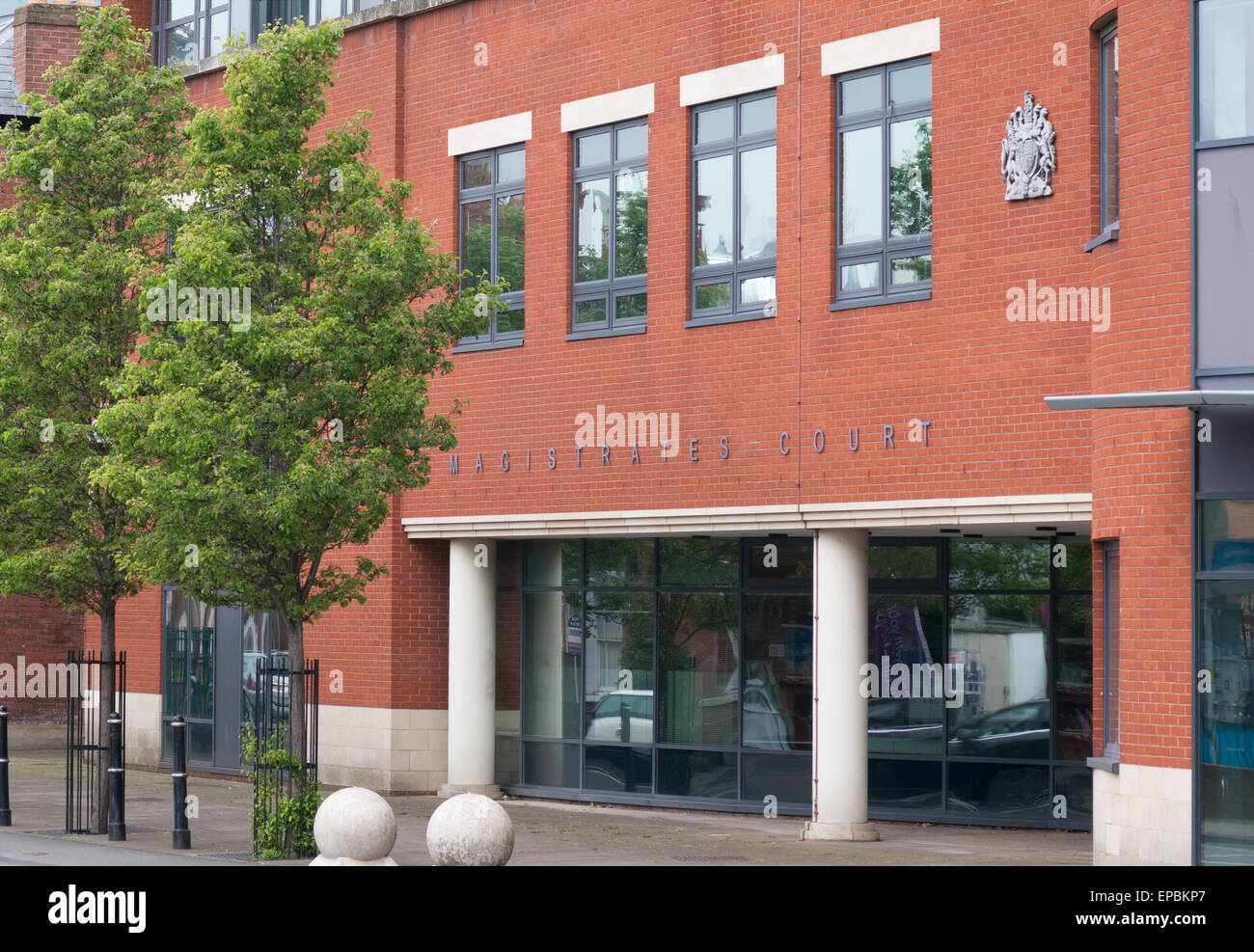Worcester Magistrates' Court building, Worcestershire, England, UK ...