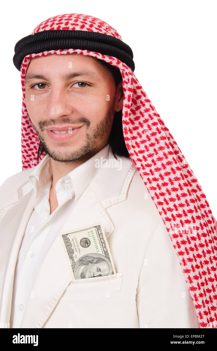 Arab man in diversity concept Stock Photo - Alamy