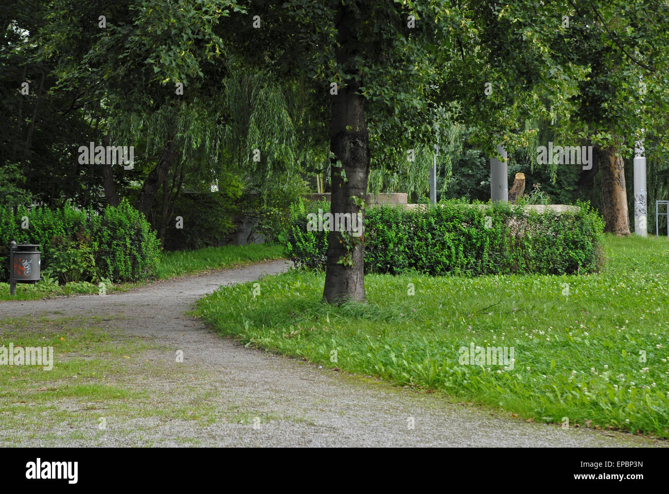 Street and nature in Jena, Thuringia, Germany Stock Photo - Alamy