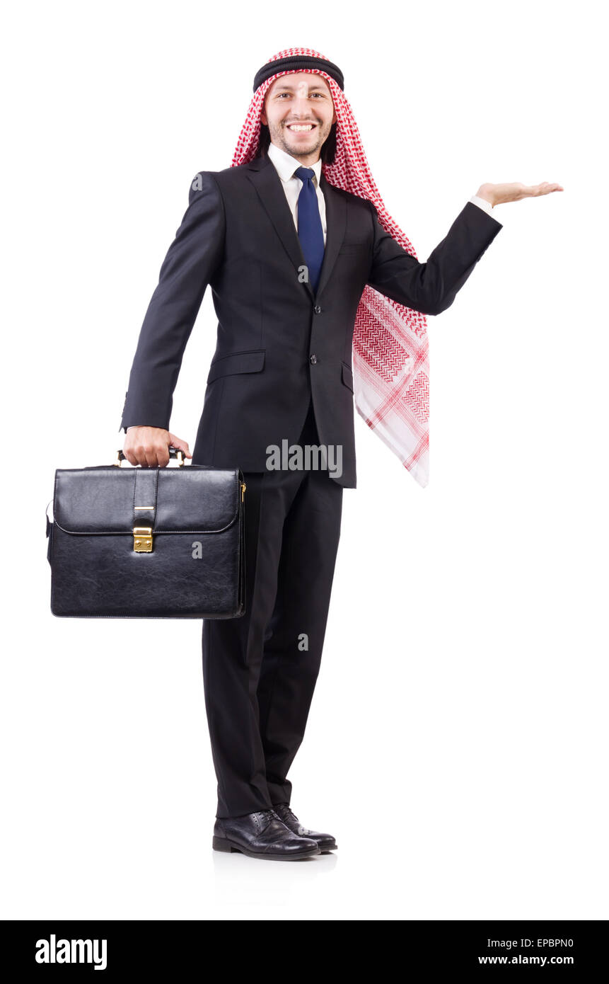 Young arab man in traditional Cut Out Stock Images & Pictures - Alamy