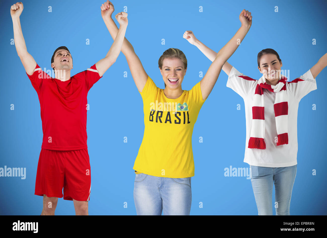 Stripey scarf man hi-res stock photography and images - Alamy