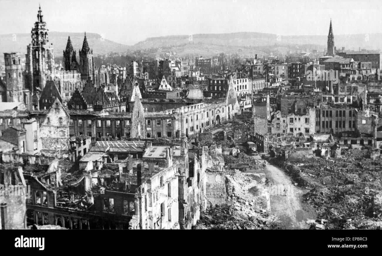 HELIBRON, Germany, April 1945 Stock Photo - Alamy