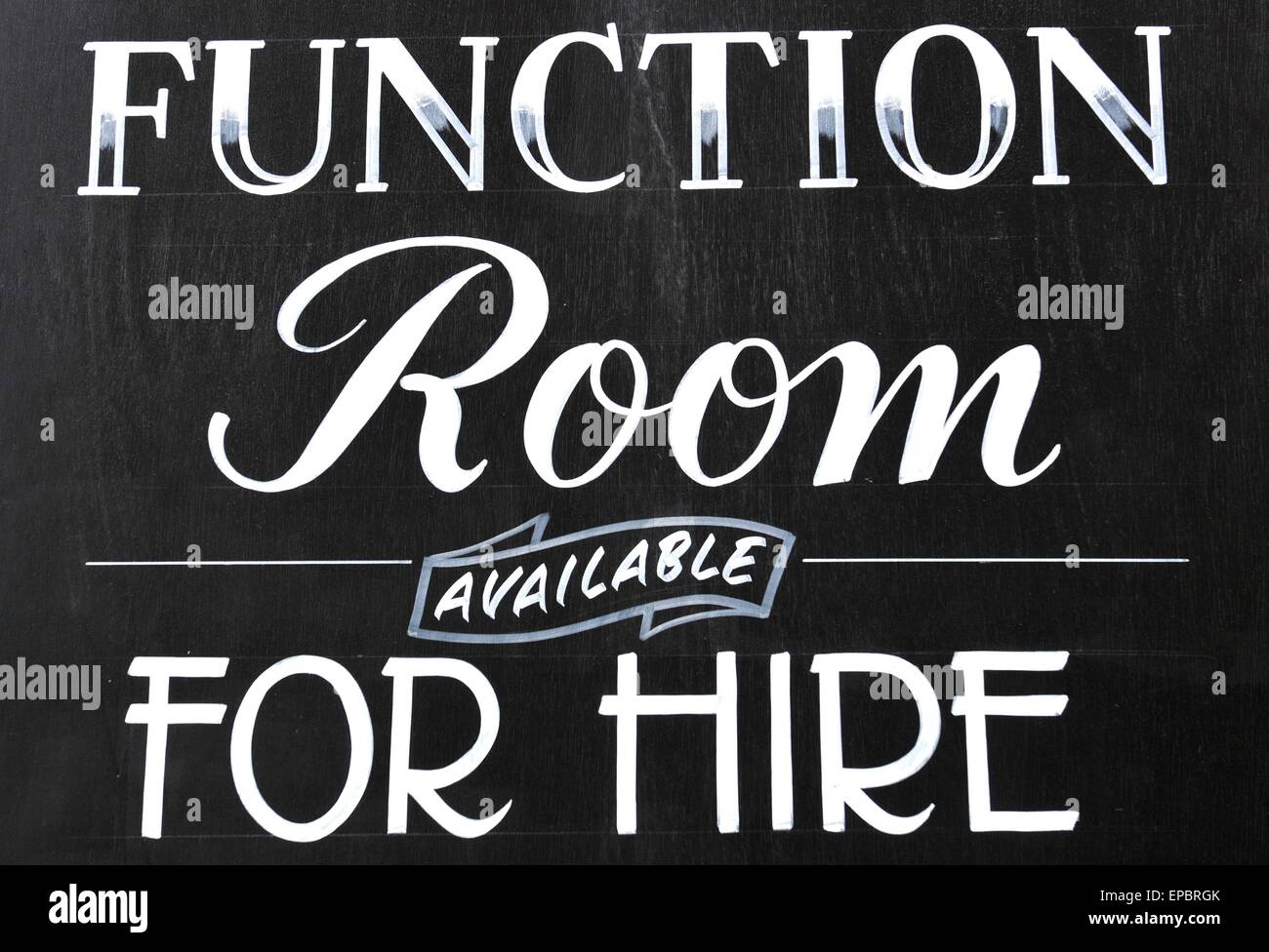 Function Room For Hire Sign On Blackboard Stock Photo Alamy function-room-for-hire-sign-on-blackboard-stock-photo-alamy