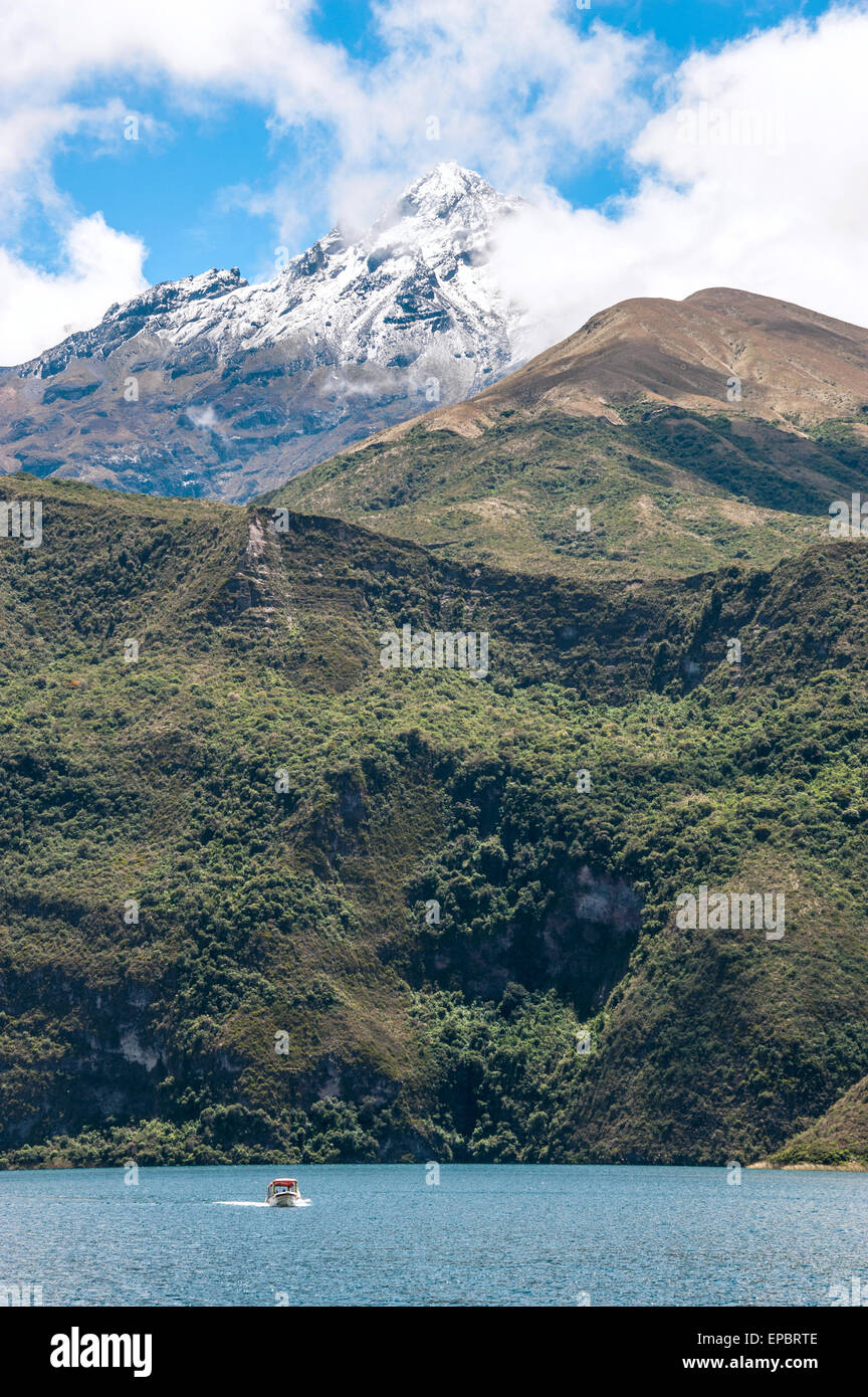 Cuicocha caldera and lake in Ecuador South America Stock Photo - Alamy