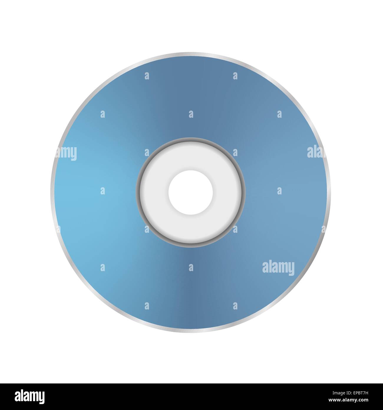 Blue Compact Disc Stock Vector Image & Art - Alamy