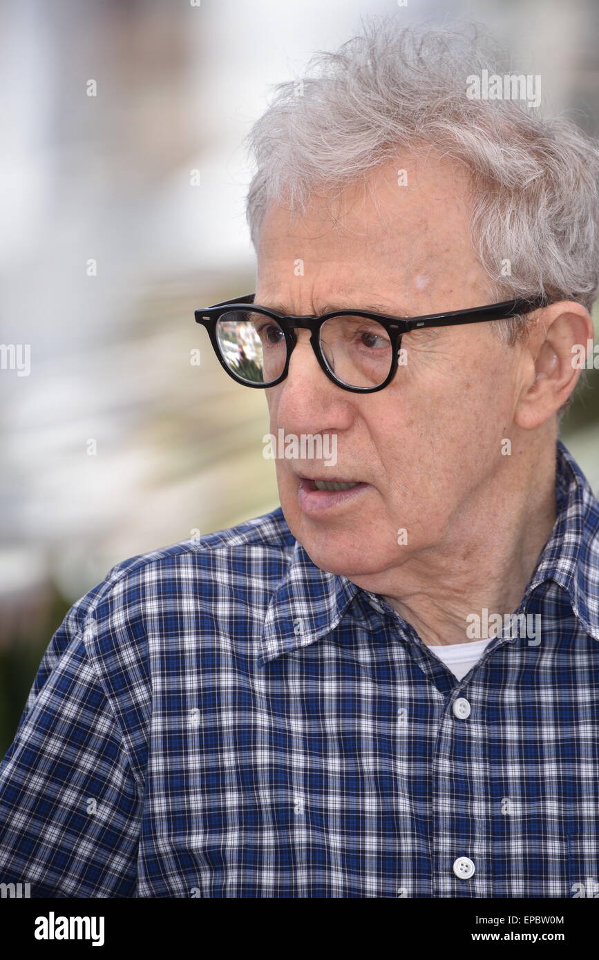 Director an Producer Woody Allen/posing at Photocall/Irrational Man ...