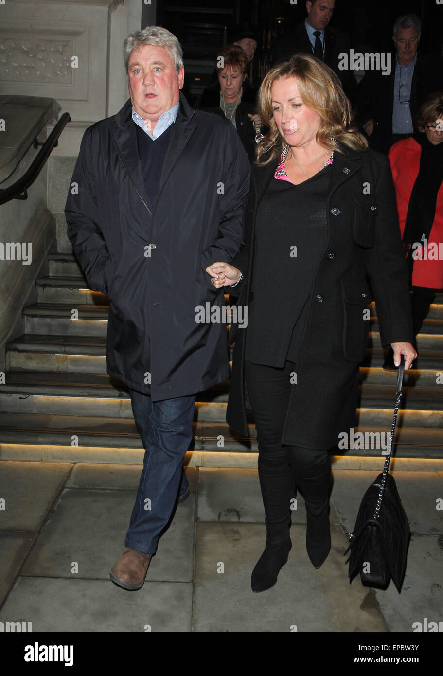 Celebrities leaving the Corinthia Hotel London to attend The Hunger ...