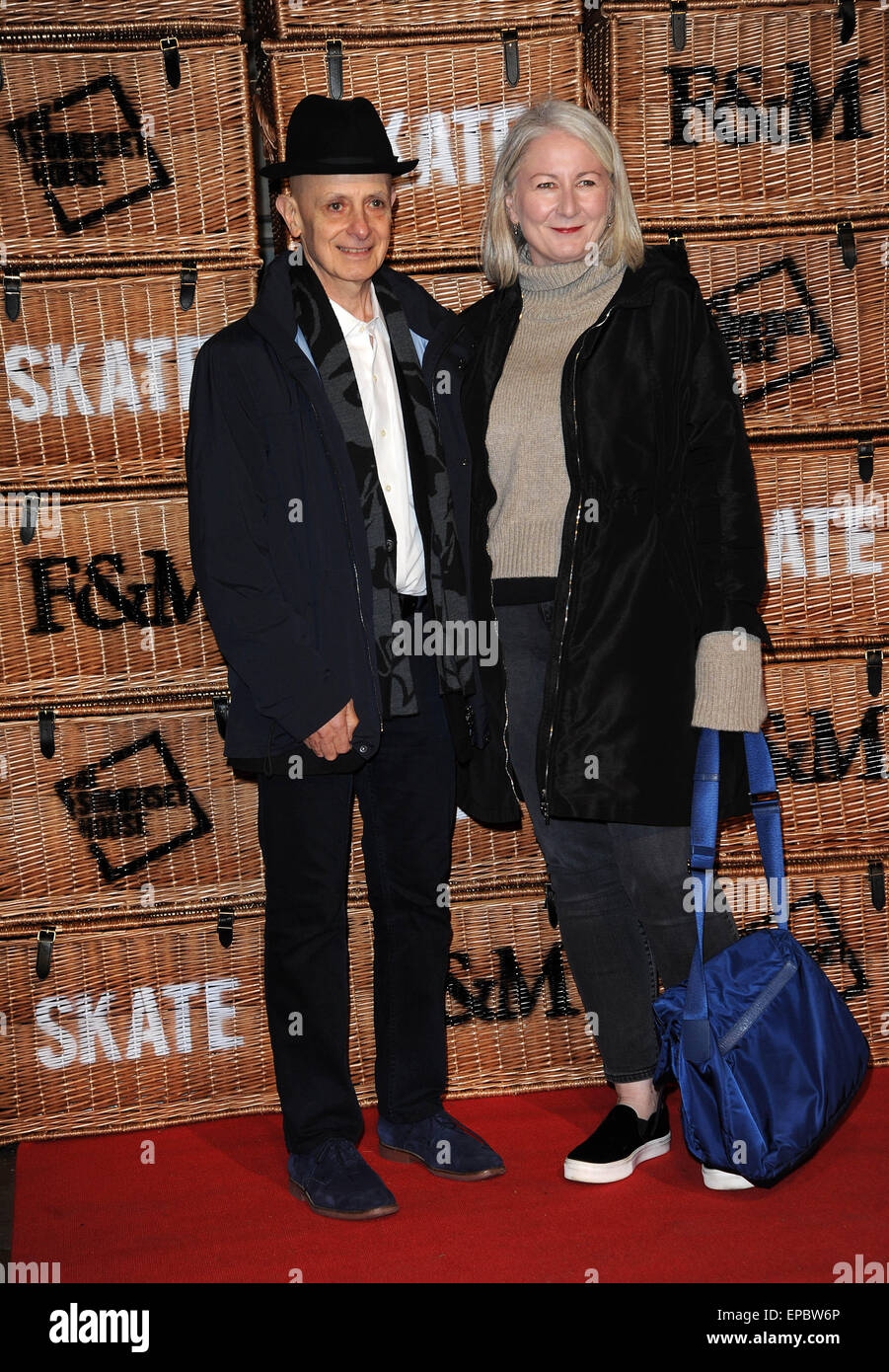 SKATE launch party at Somerset House - Arrivals Featuring: David Remfry ...