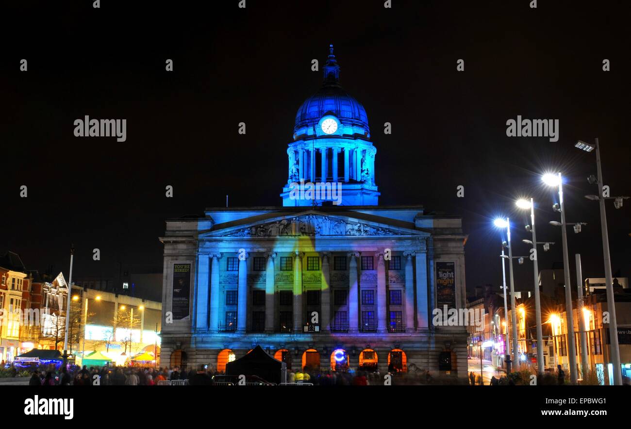 NOTTINGHAM, UK - APRIL 1, 2015: The iconic building of the Nottingham ...
