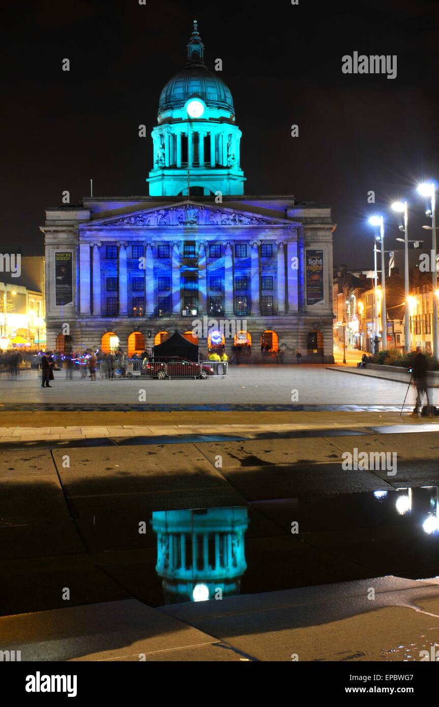 NOTTINGHAM, UK - APRIL 1, 2015: The iconic building of the Nottingham ...