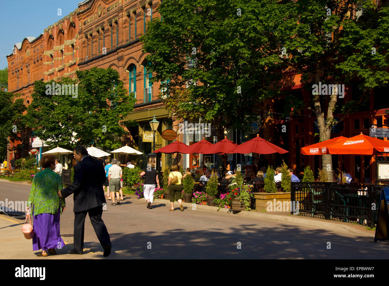 Victoria Row, Charlottetown, Prince Edward Island Stock Photo - Alamy