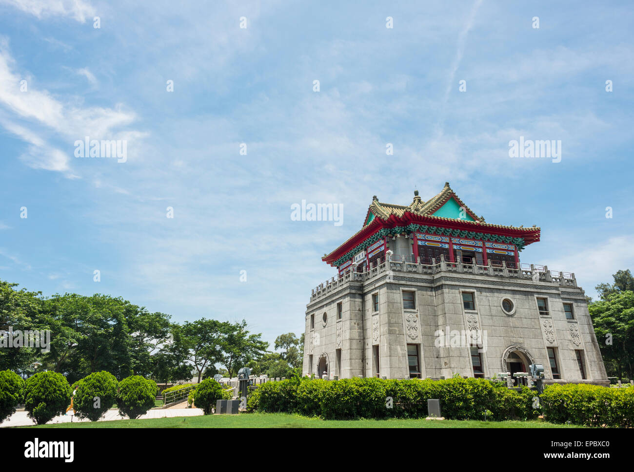 Juguang Tower, built under the design of renowned architect Sheng Xuie ...