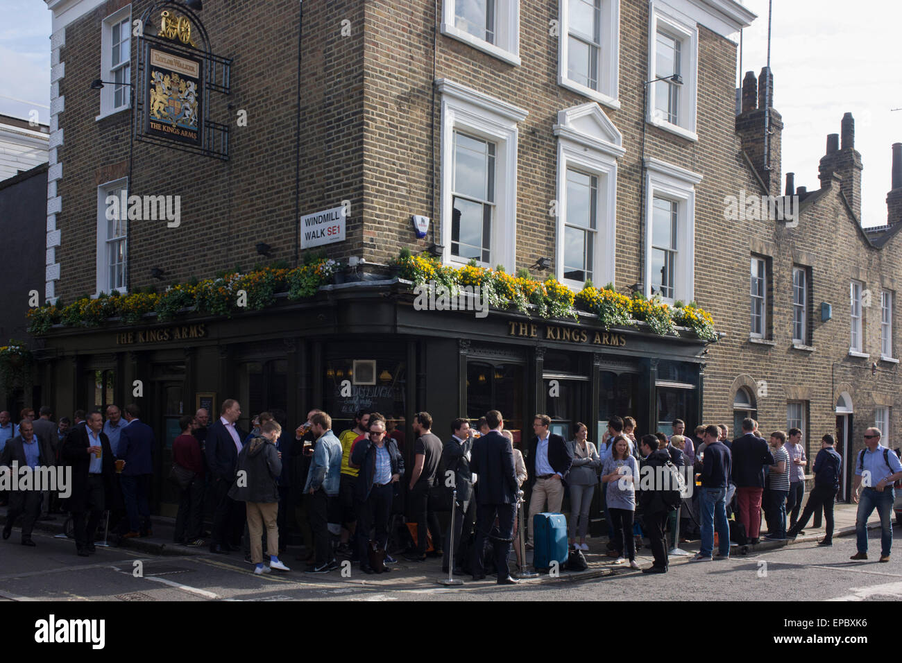 Roupell street and kings arms hi-res stock photography and images - Alamy