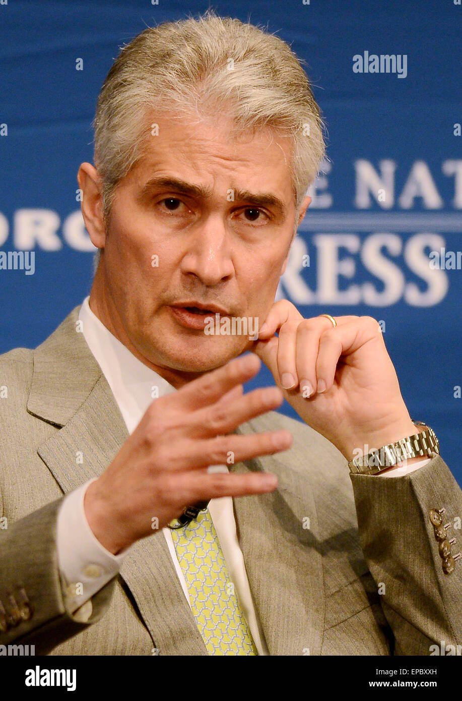Washington, DC, USA. 15th May, 2015. 20150515 - Jeff Smisek, chairman ...