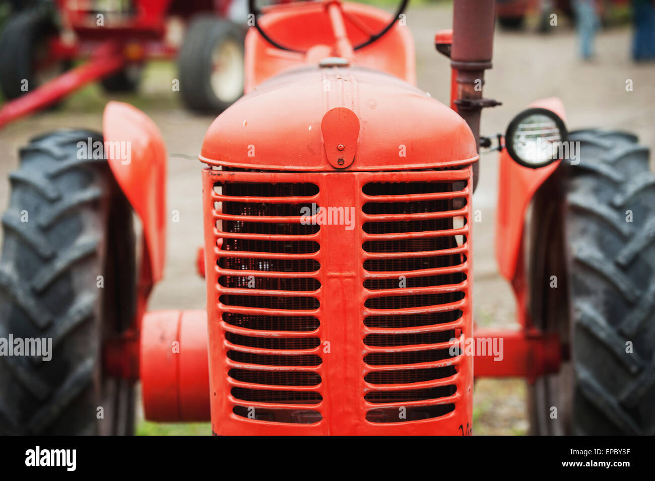 Vintage tractor detail us hi-res stock photography and images - Alamy