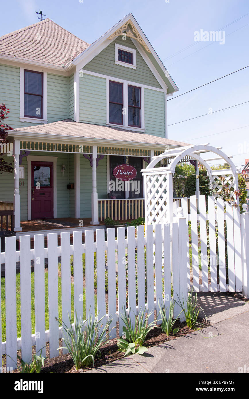 The Painted Lady is a restaurant located in a quaint Victorian house in ...