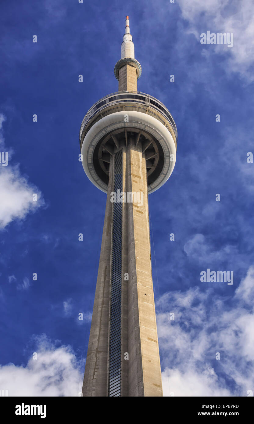 Cn tower view from below hi-res stock photography and images - Alamy