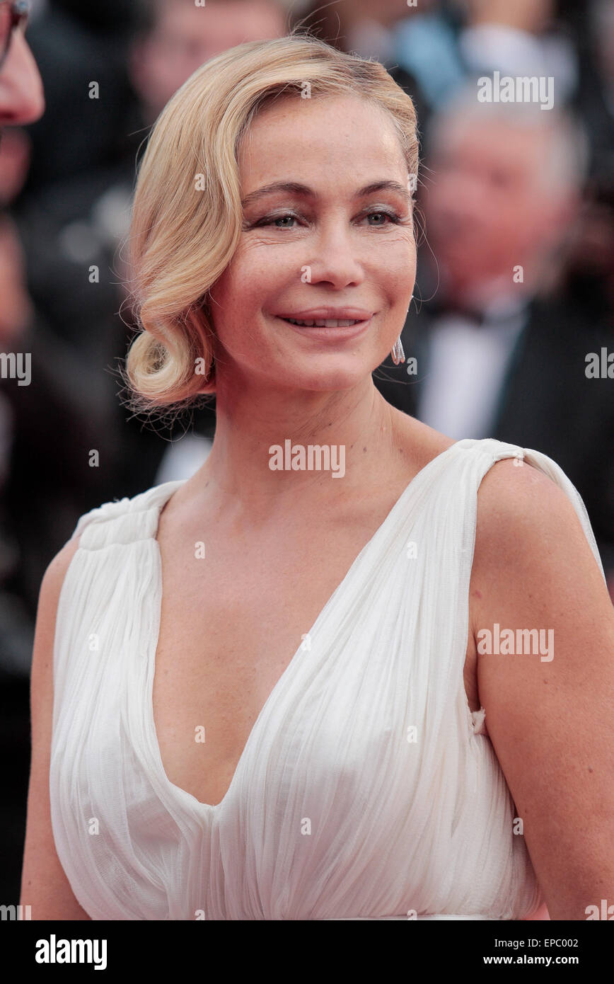 Cannes, France. 15th May, 2015. Emmanuelle BÉart Actress Irrational Man ...