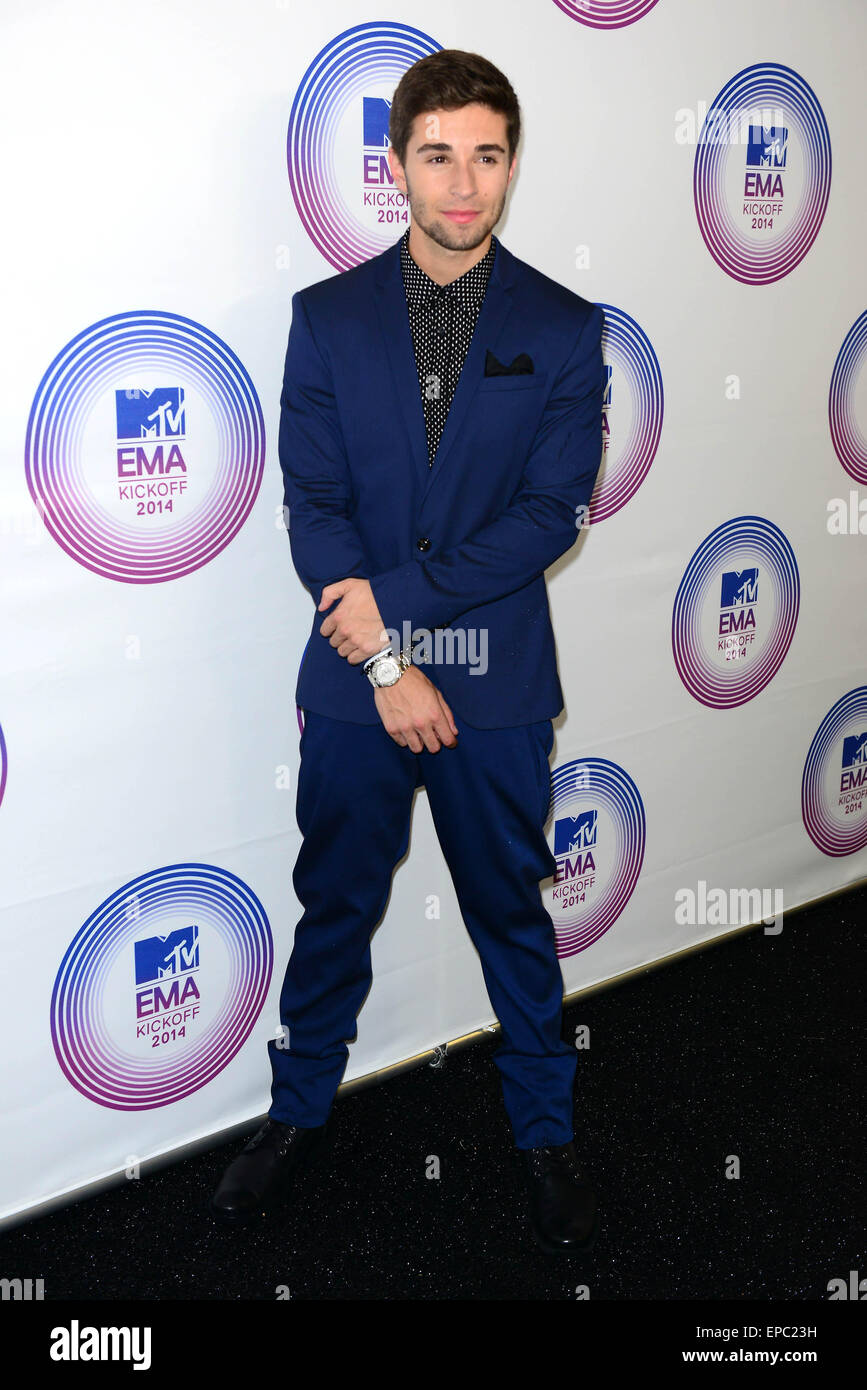 MTV EMA's 2014 Kick Off at Klipsch Amphitheater Featuring: Jake Miller ...