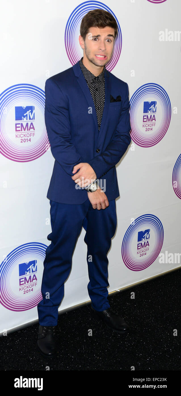 MTV EMA's 2014 Kick Off at Klipsch Amphitheater Featuring: Jake Miller ...