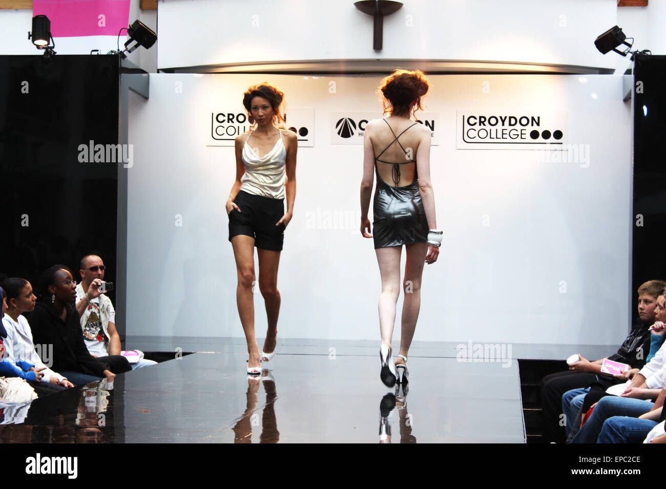 CROYDON, LONDON - JUNE 18 : Models in Fashion Festival on June 18, 2008 ...