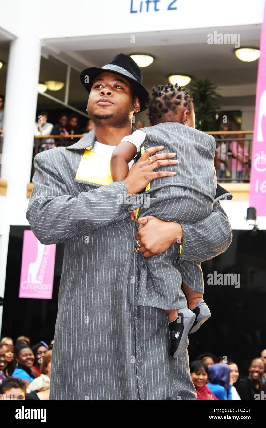 CROYDON, LONDON - JUNE 18 : Models in Fashion Festival on June 18, 2008 ...