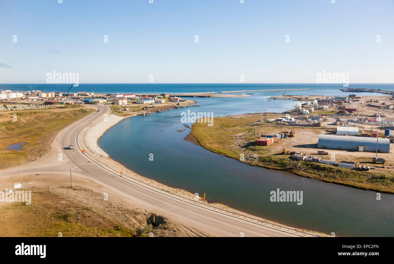 Nome Alaska Aerial High Resolution Stock Photography and Images - Alamy