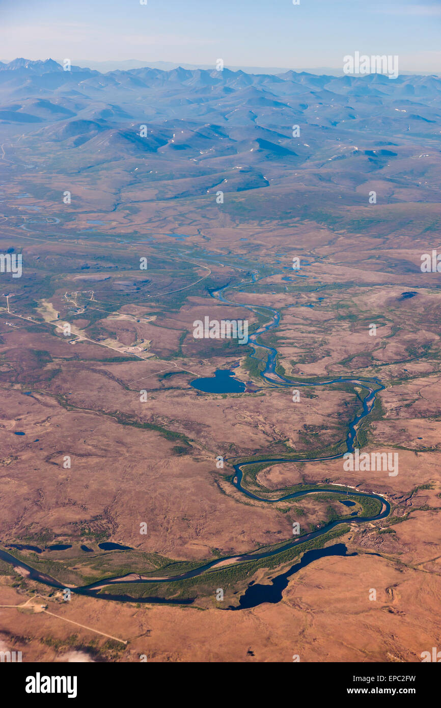 Meander river alaska hi-res stock photography and images - Alamy