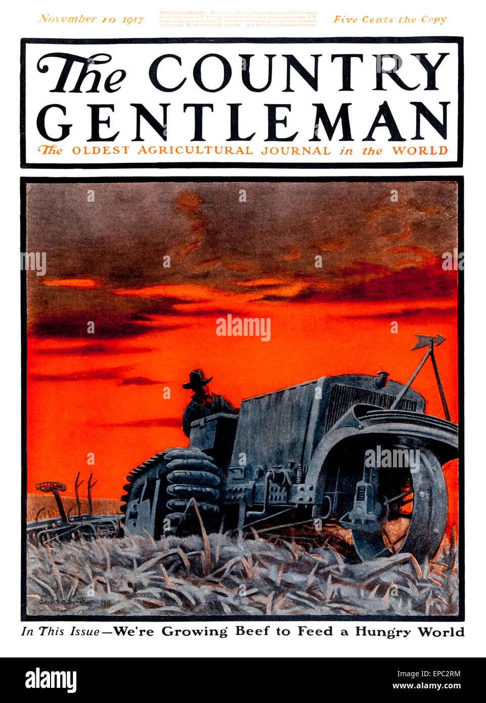 Cover of Country Gentleman agricultural magazine from the early 20th ...