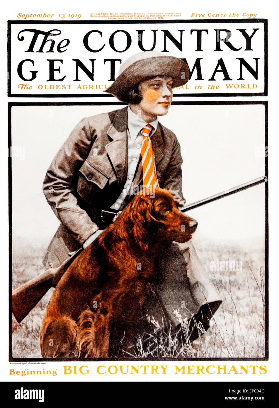 Cover of Country Gentleman agricultural magazine from the early 20th ...