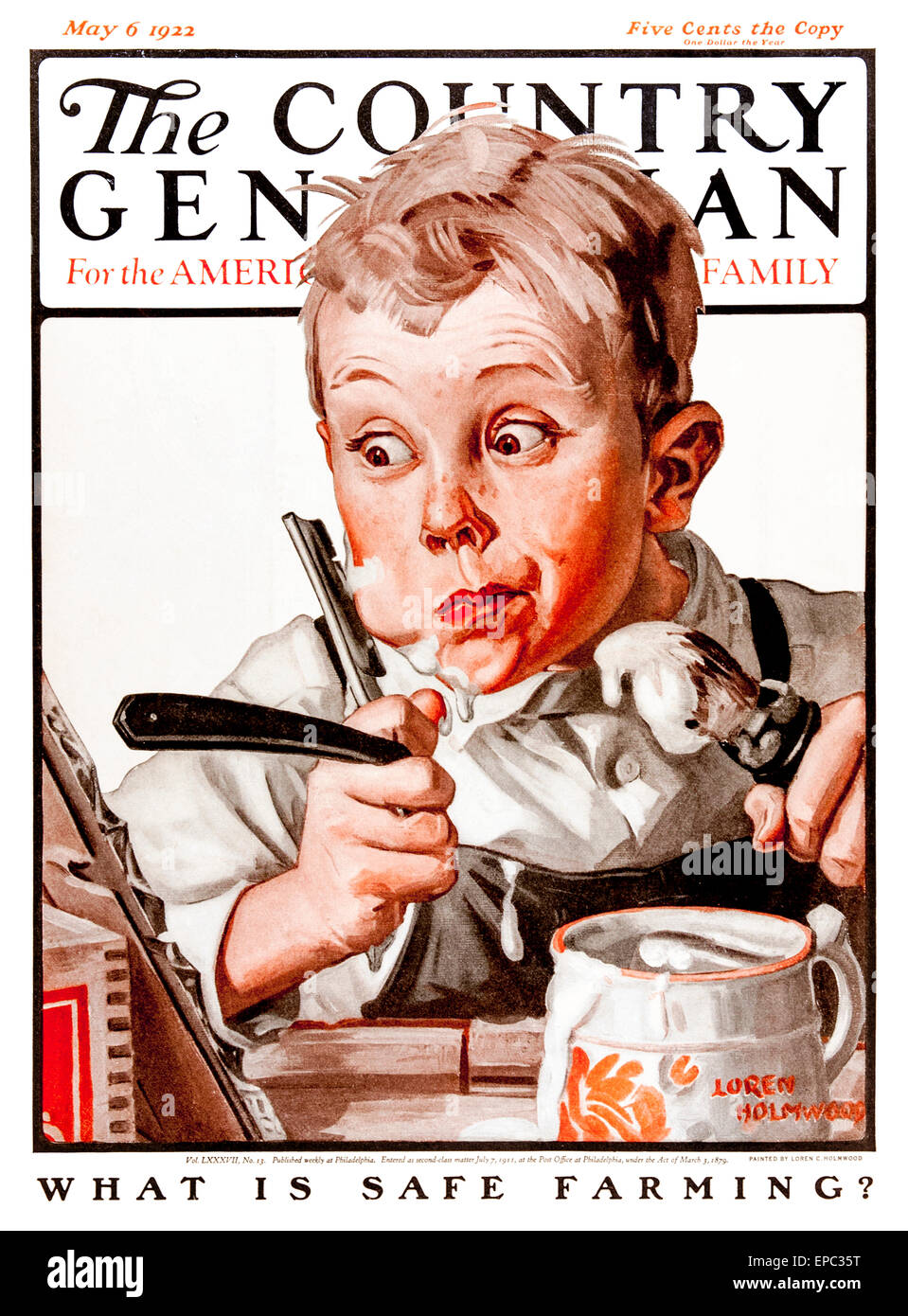 Cover of Country Gentleman agricultural magazine from the early 20th ...