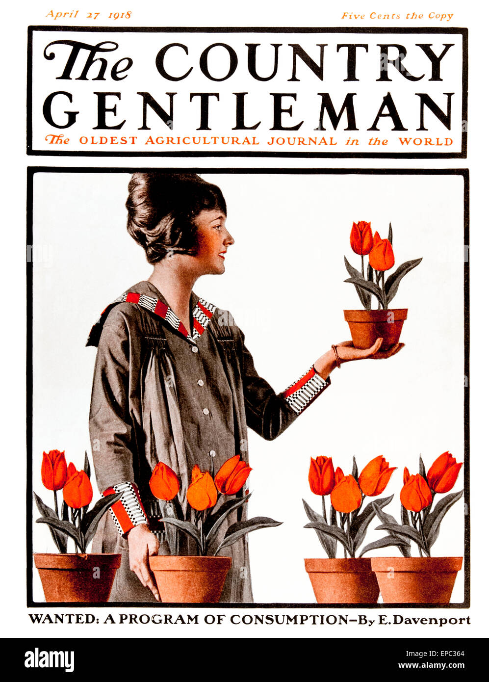 Cover of Country Gentleman agricultural magazine from the early 20th ...