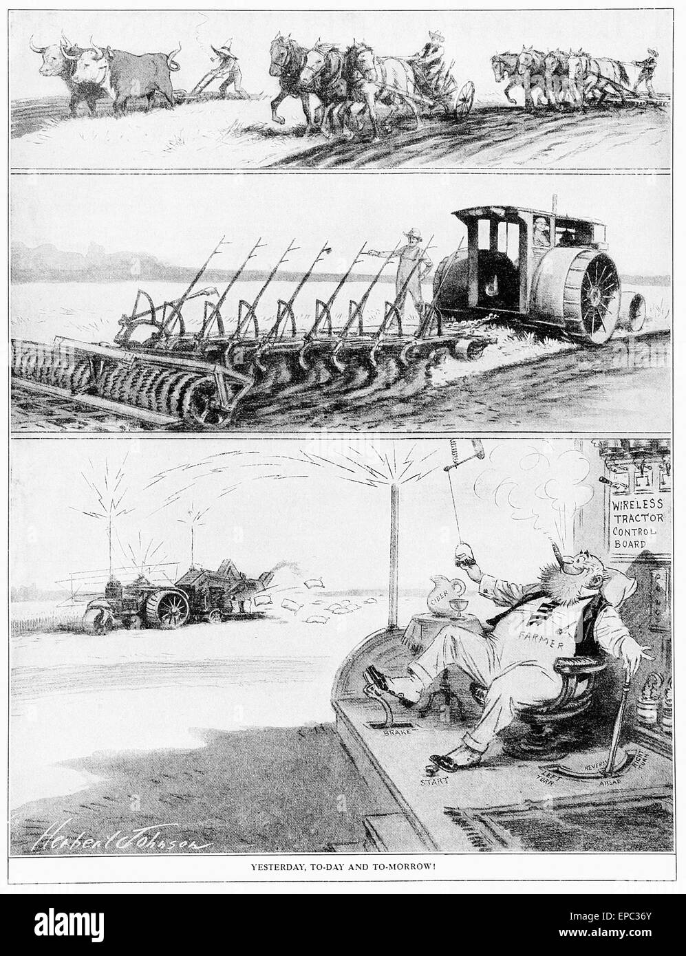 Comic strip in Country Gentleman agricultural magazine from the early ...