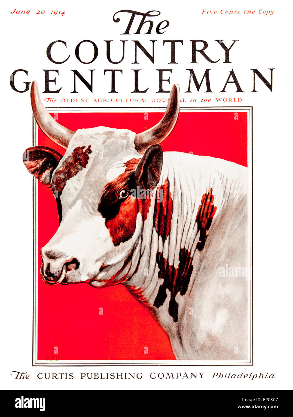 Cover of Country Gentleman agricultural magazine from the early 20th ...