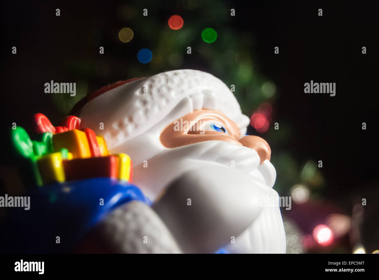Plastic santa sack hi-res stock photography and images - Alamy