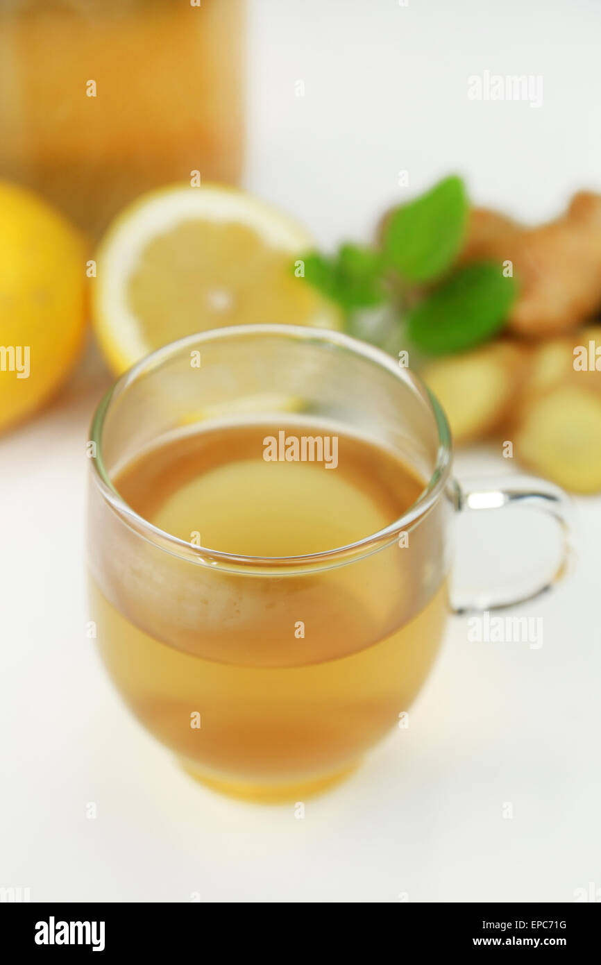 Ginger tea hi-res stock photography and images - Alamy