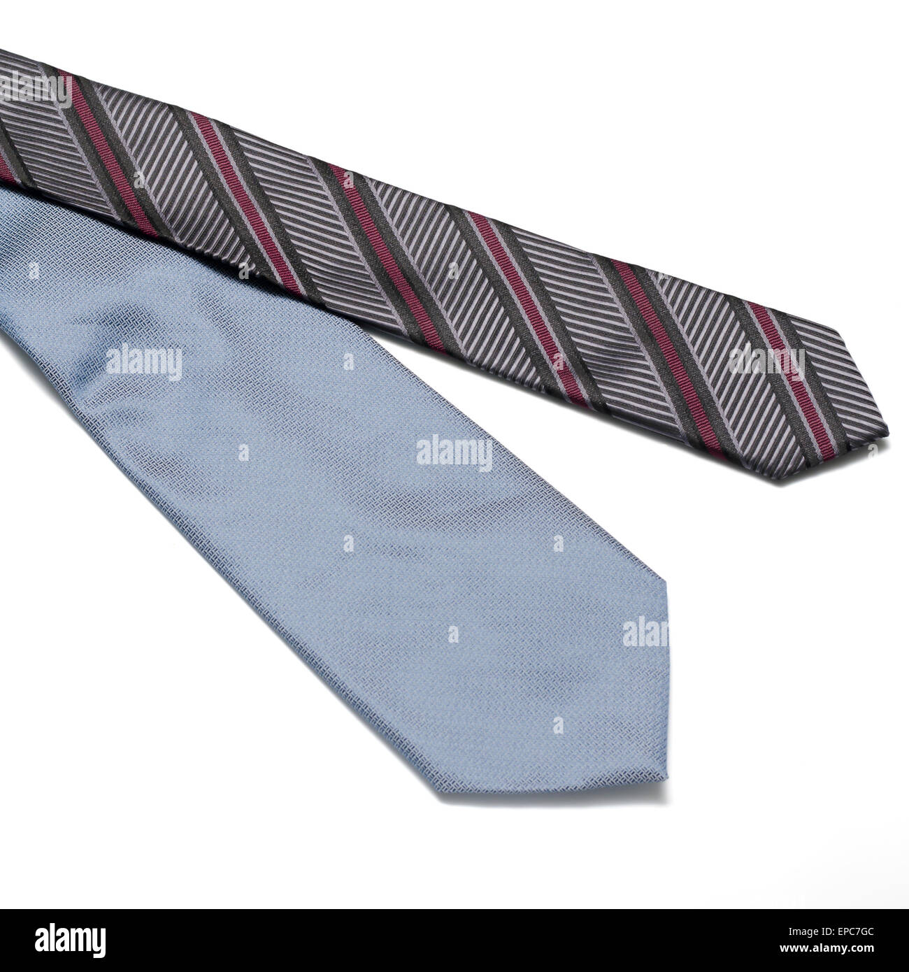 neck tie on a white background Stock Photo - Alamy