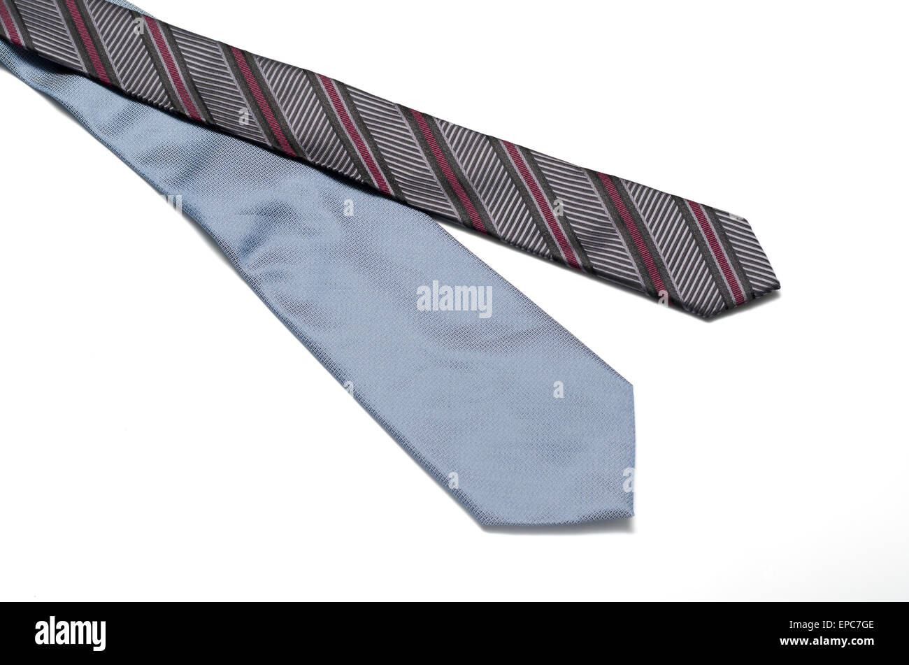 neck tie on a white background Stock Photo - Alamy