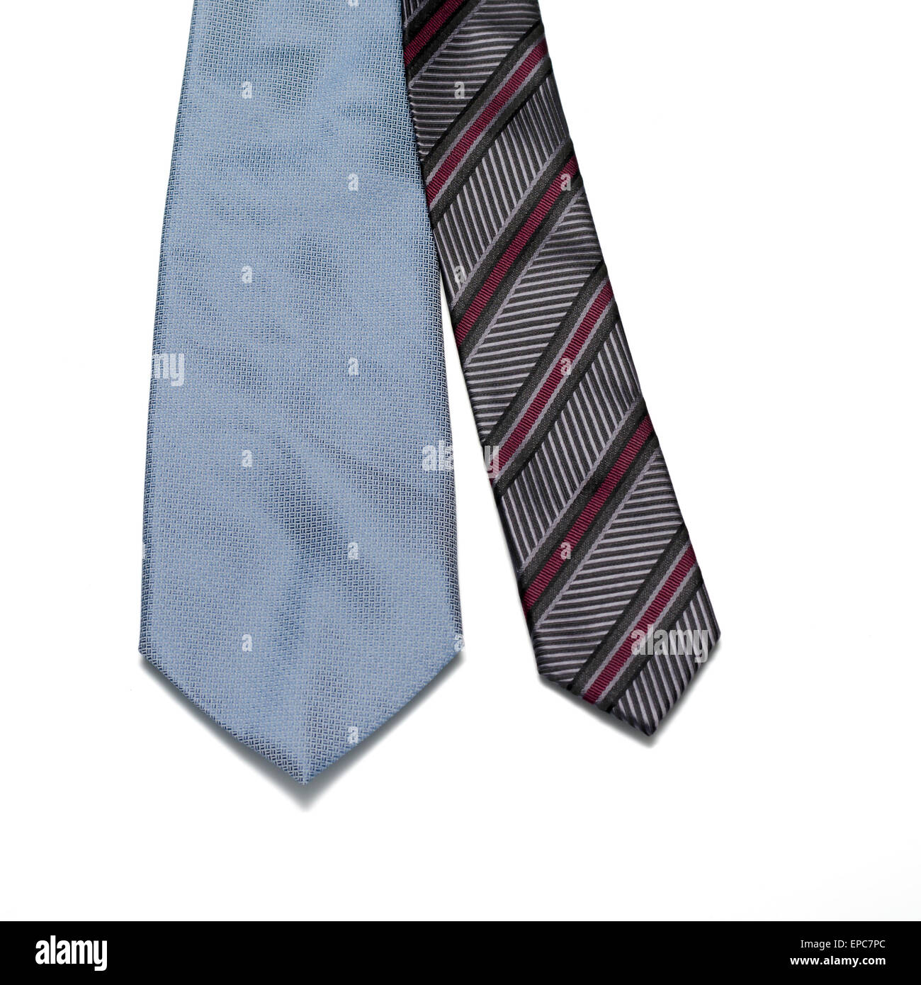 neck tie on a white background Stock Photo - Alamy
